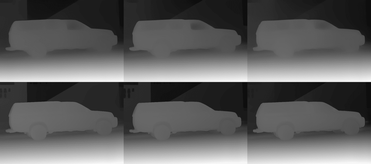 Depth Anything V1とV2の結果を見比べる｜thomas