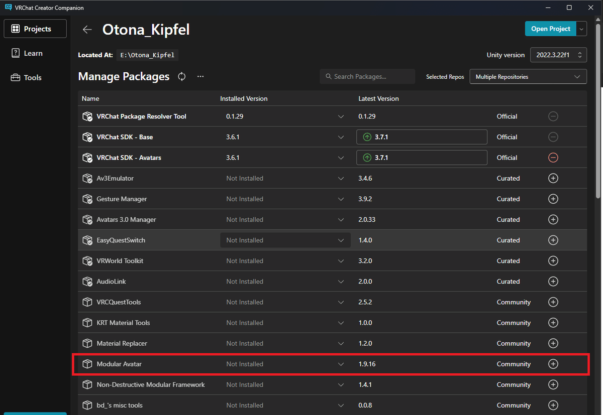 キプフェル大人化prefabでやっていること｜gfool6