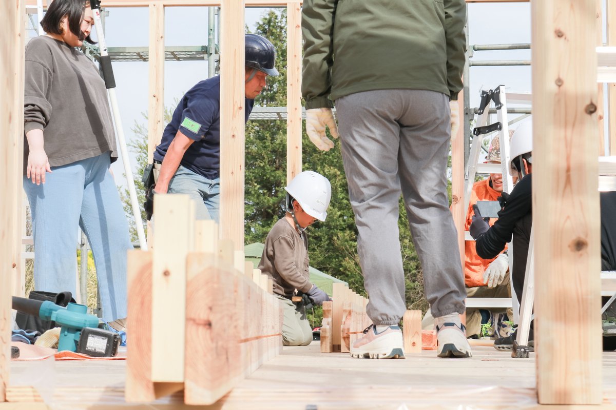 みんなでつくる「Co-Building」住宅キットNESTINGで自立再建を目指す”つくり手”というあたらしい支援のかたち｜沼田汐里｜VUILD