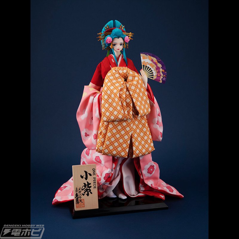 久月とメガハウスのコラボフィギュア「日本人形 ONE PIECE 小紫 久月とメガハウスのコラボフィギュア「日本人形 ONE PIECE 小紫