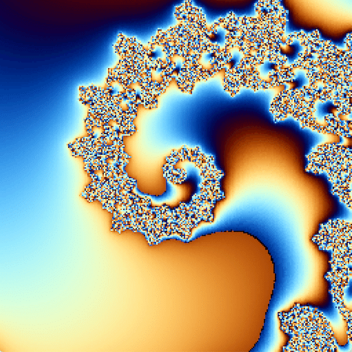 Pyxel実験室「255色でマンデルブロート2」｜sanbunnoichi