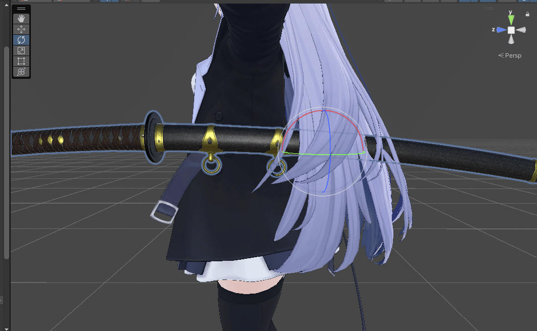 [超初心者向け]VRChat lilycalInventoryで簡単に刀を使おう｜郭公