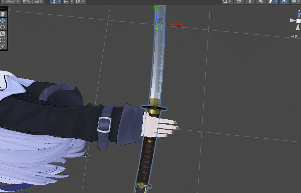[超初心者向け]VRChat lilycalInventoryで簡単に刀を使おう｜郭公