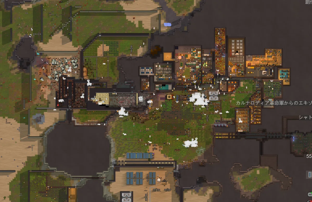 Rimworld 「Alpha Bees」日記 帝国クリア追記｜うなぎ