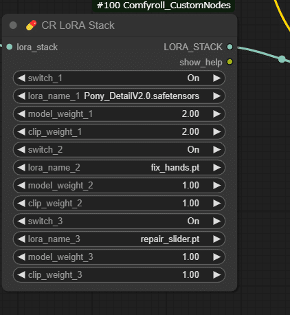 ComfyUI Tiled diffusionのワークフロー@pony系モデル版｜shiba*2
