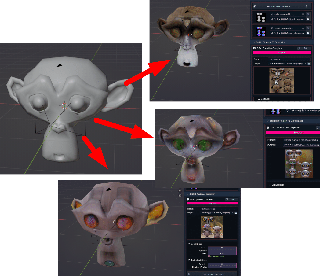 [2] BlenderでAIテクスチャー作成！AUTO Painter｜Tamo Lab.