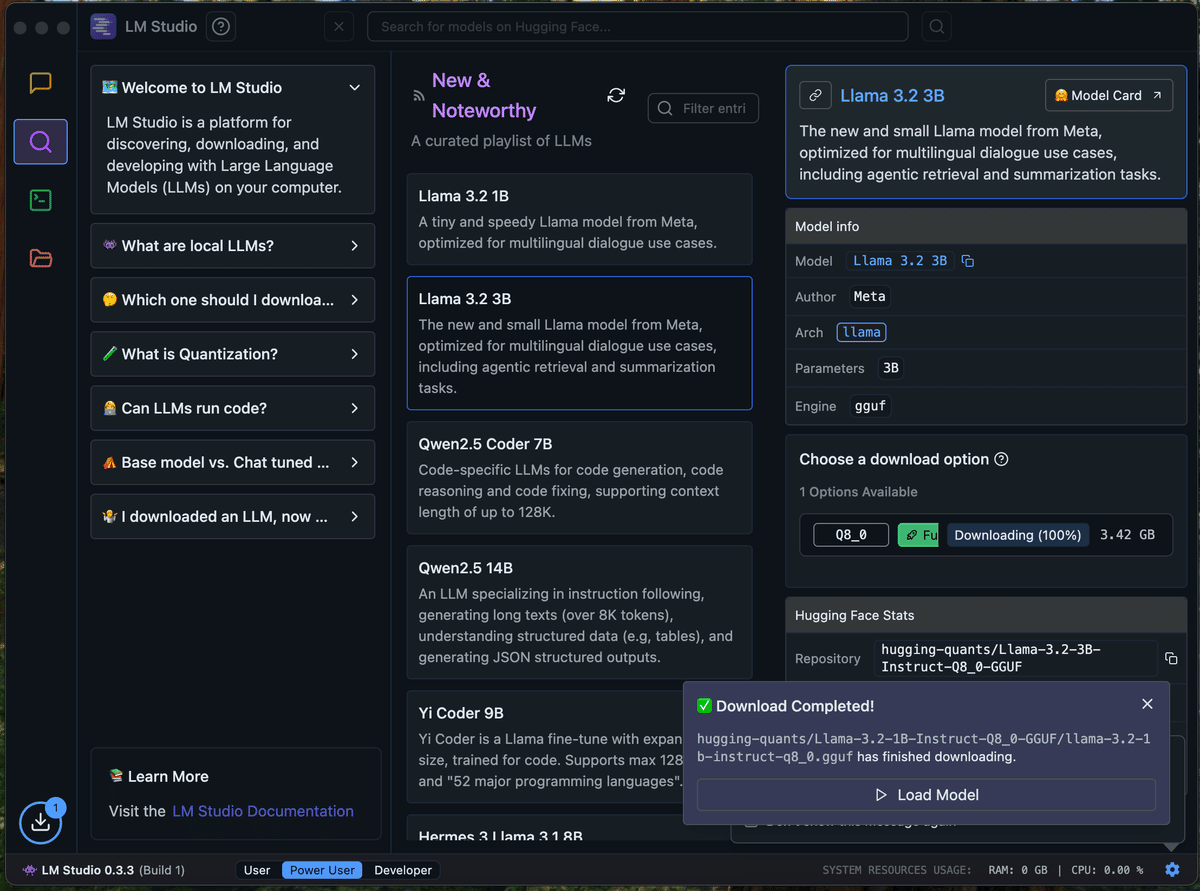 オフラインのパソコンでAIを使う方法 ： LM Studioの活用ガイド｜wakaba(keita) : 生成系AI好き