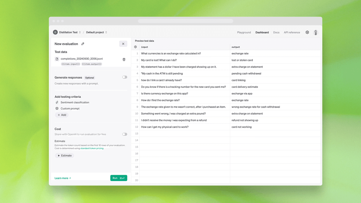 OpenAI API の Model Distillation の概要｜npaka