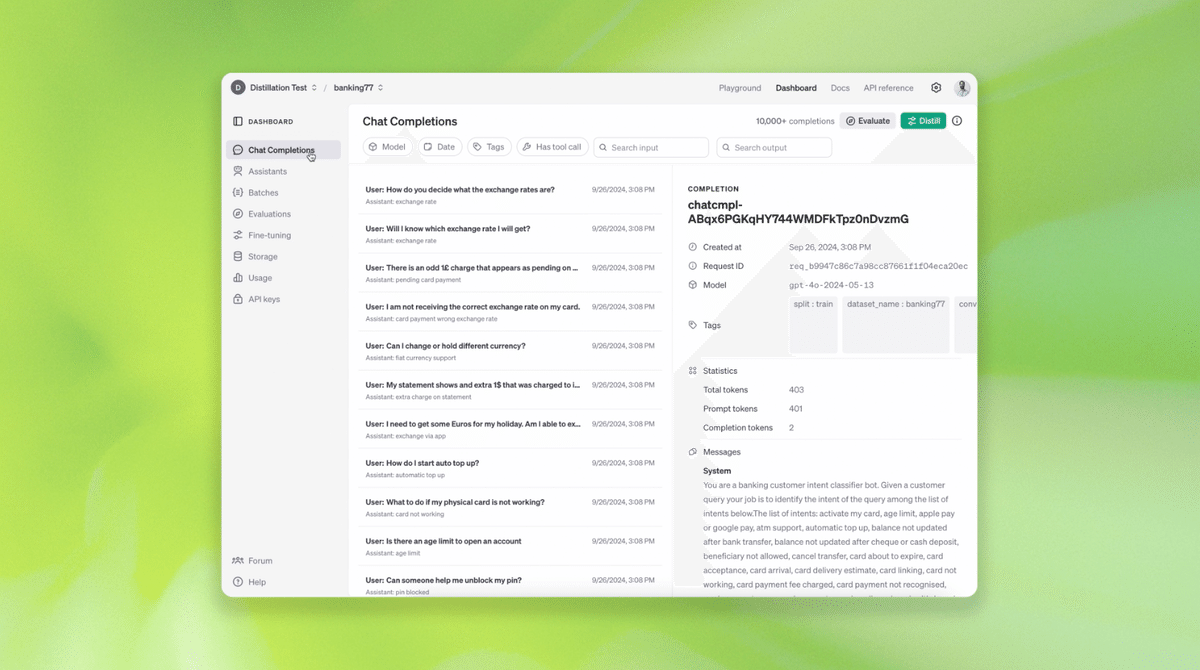 OpenAI API の Model Distillation の概要｜npaka