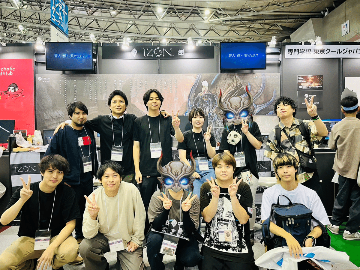 「東京ゲームショウ2024」にインディーゲーム『IZON.』を出展しました！｜CREEK & RIVER 公式note