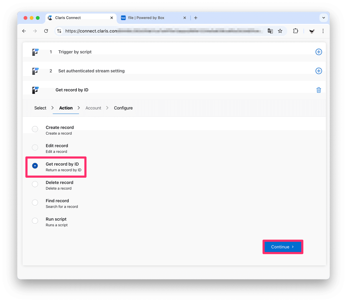Claris FileMaker Cloud と Claris Connect と Box の連携 (ファイルアップロード編)｜p388cell