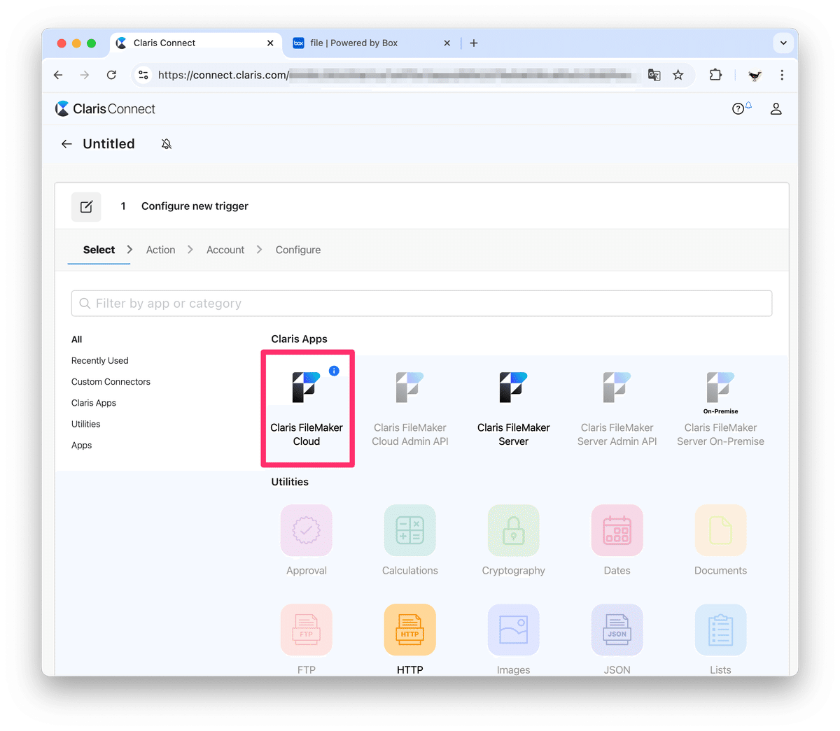 Claris FileMaker Cloud と Claris Connect と Box の連携 (ファイルアップロード編)｜p388cell