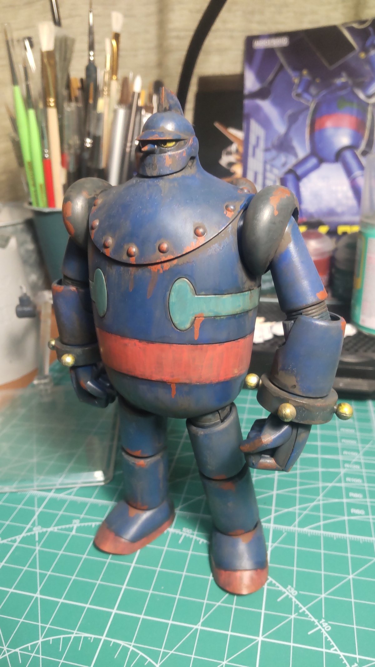 第2回目 グッドスマイルカンパニー MODEROID鉄人28号を作ろう！｜みぢんこ