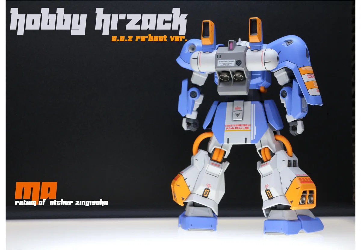 HG1/144HOBBY HI-ZACK A.O.Z RE-BOOT Ver.｜Ma