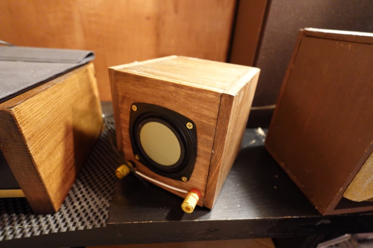 Solid DICEなスピーカー作ってみた｜naotocity