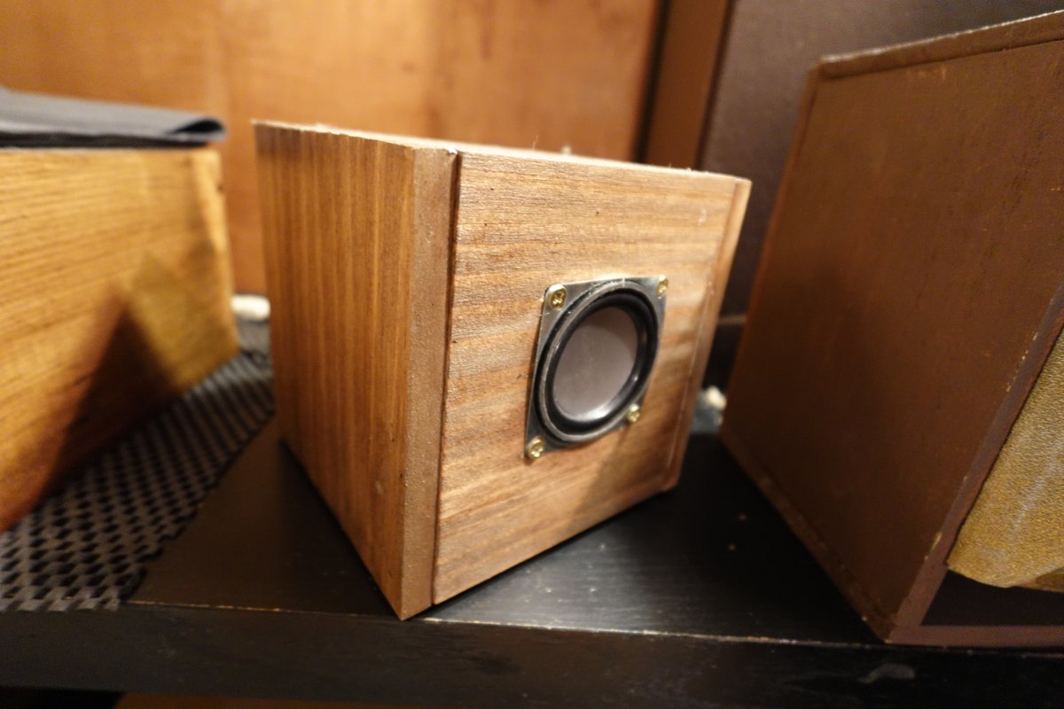 Solid DICEなスピーカー作ってみた｜naotocity