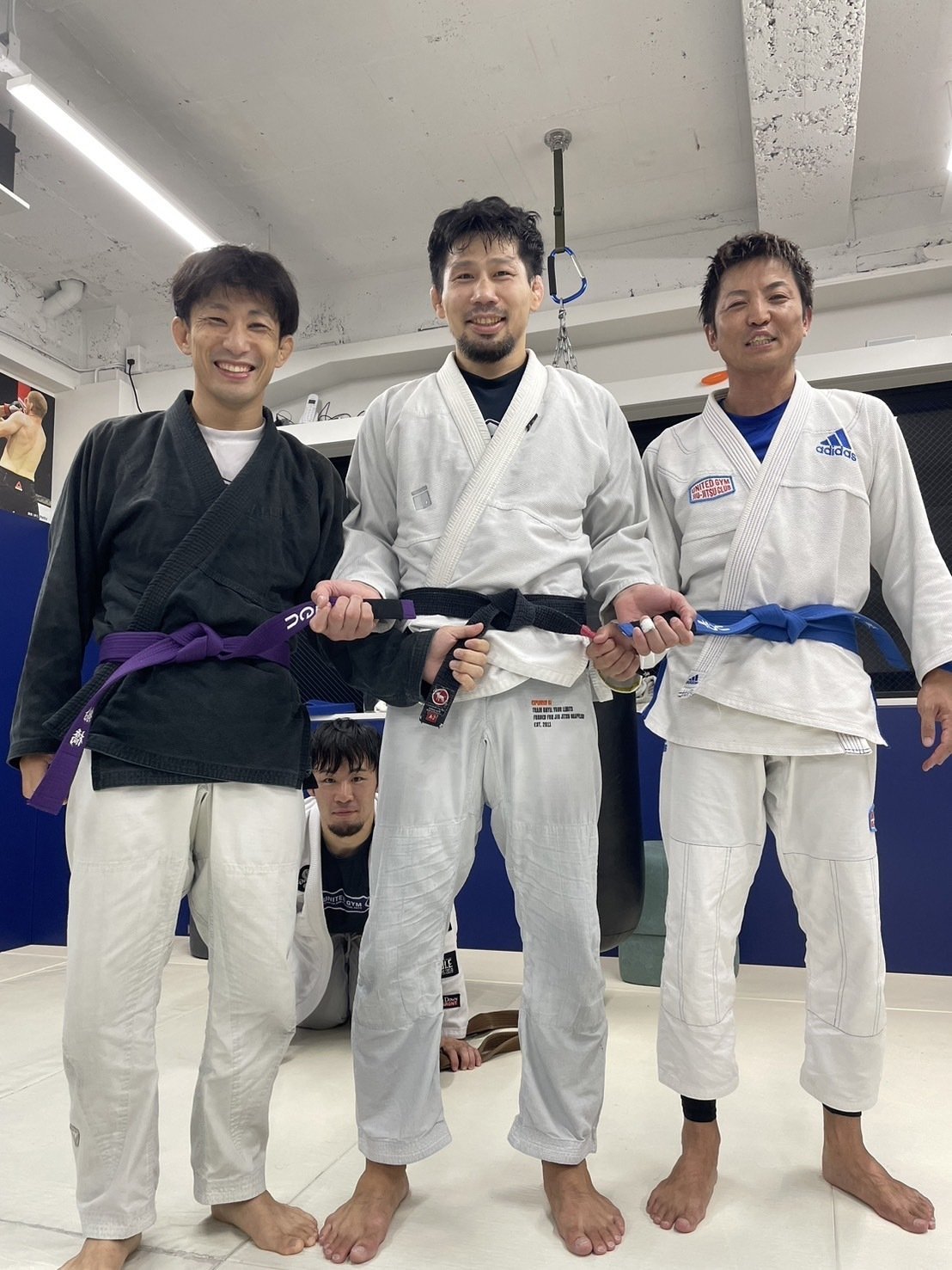 紫帯になりました｜Takehiro Funabashi