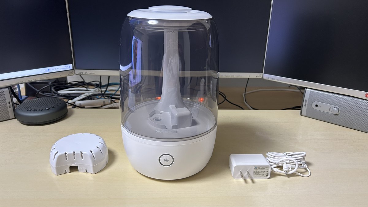 SwitchBot 加湿器 卓上 超音波式を追いかいしました｜ruype