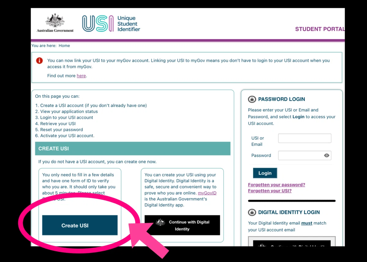 【USIの取得手順！】資格取得したい人は必須！！〜Australia学生番号〜｜くらいしかな