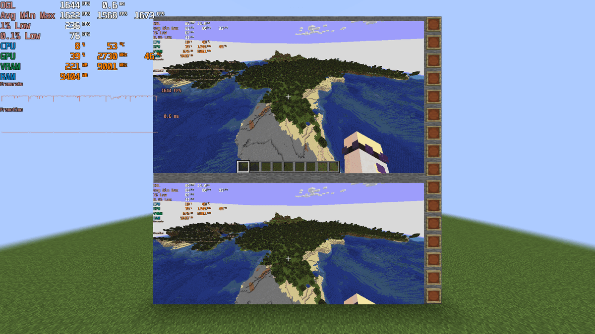 【マイクラ】おすすめの軽量化MOD【検証編】｜ゆむ