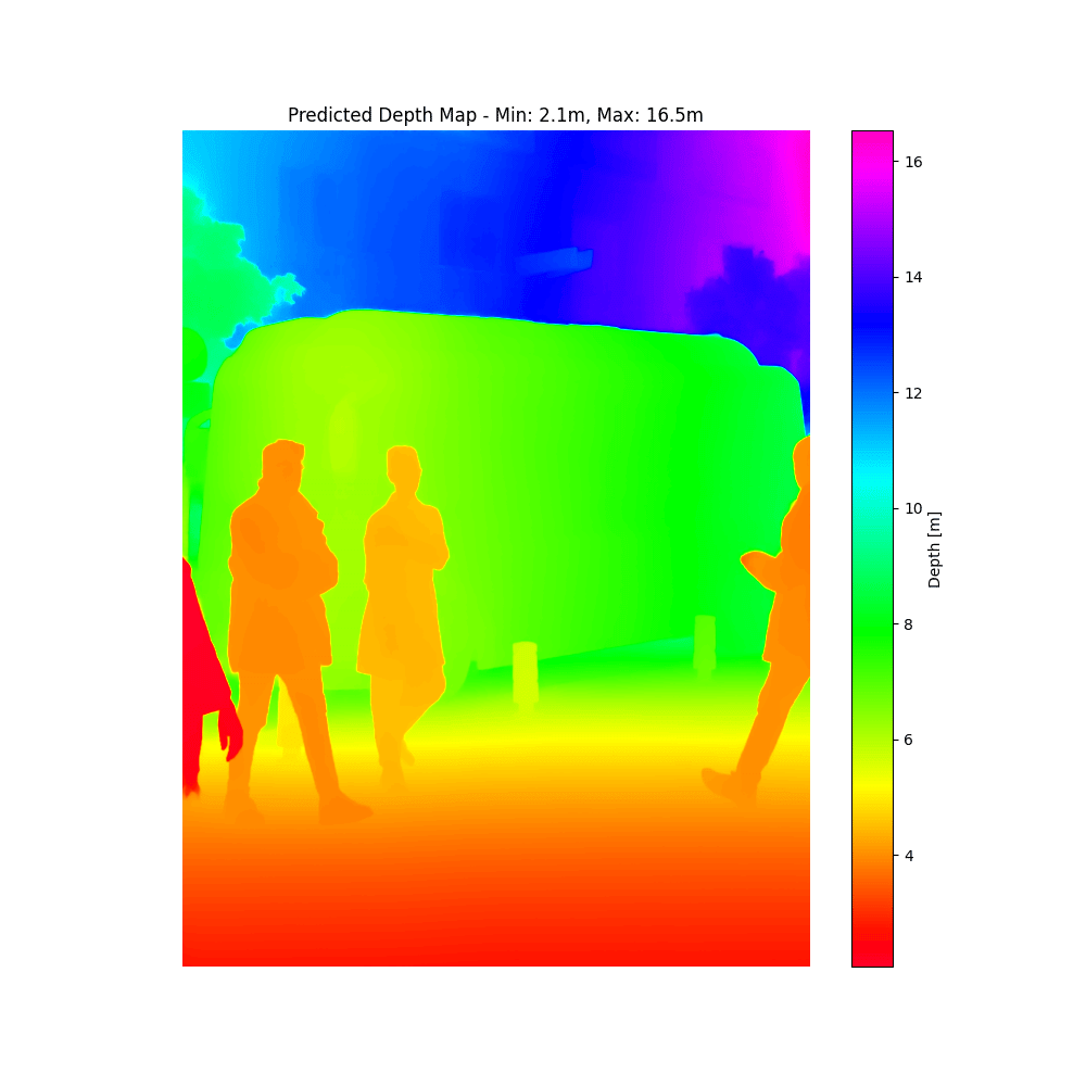 Depth Pro+YOLO11でカメラと人物の距離の推定を試してみた｜thomas