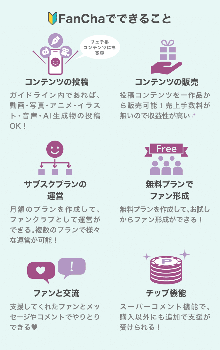 \FanChaってなに？／素人のディープな作品がいっぱい！投稿プラットフォームです｜FanCha広報