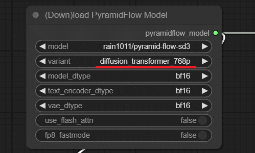 ComfyUIからPyramid-Flowで遊ぶメモ｜おれっち
