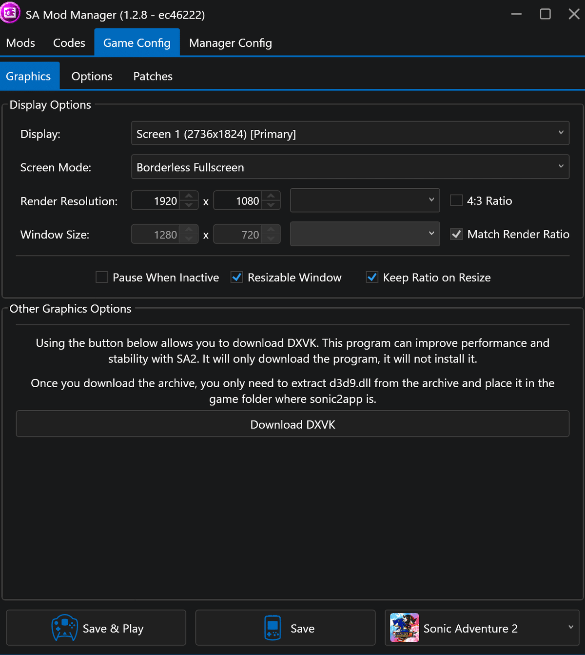 ソニックアドベンチャー2バトルSteam版 ModManagerのすすめ｜きせあき