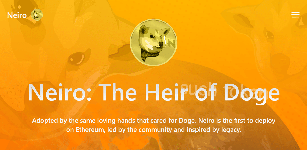 【究極の投機】仮想通貨NEIRO（ネイロ）とは？3種類の違いや買い方、各取引所のティッカーをまとめてみた｜がく