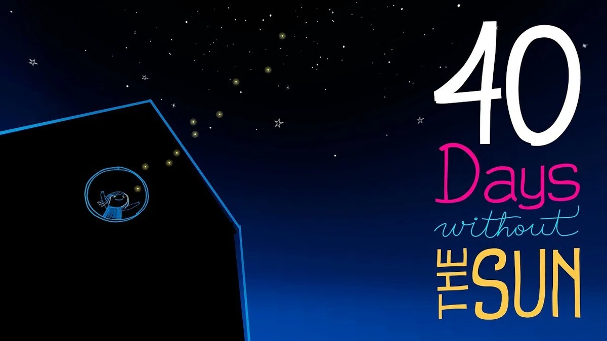 徹底された色による感情表現『40 DAYS WITHOUT THE SUN』：XR映画ガイド第34回｜XR映画ガイド
