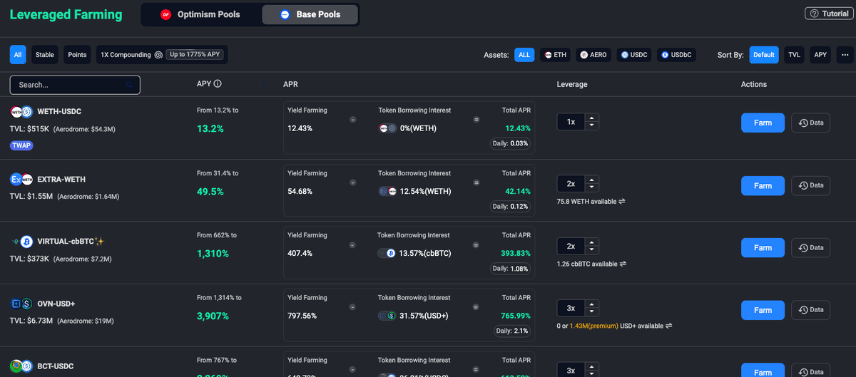 Base上の主要DeFiまとめ｜Makinie