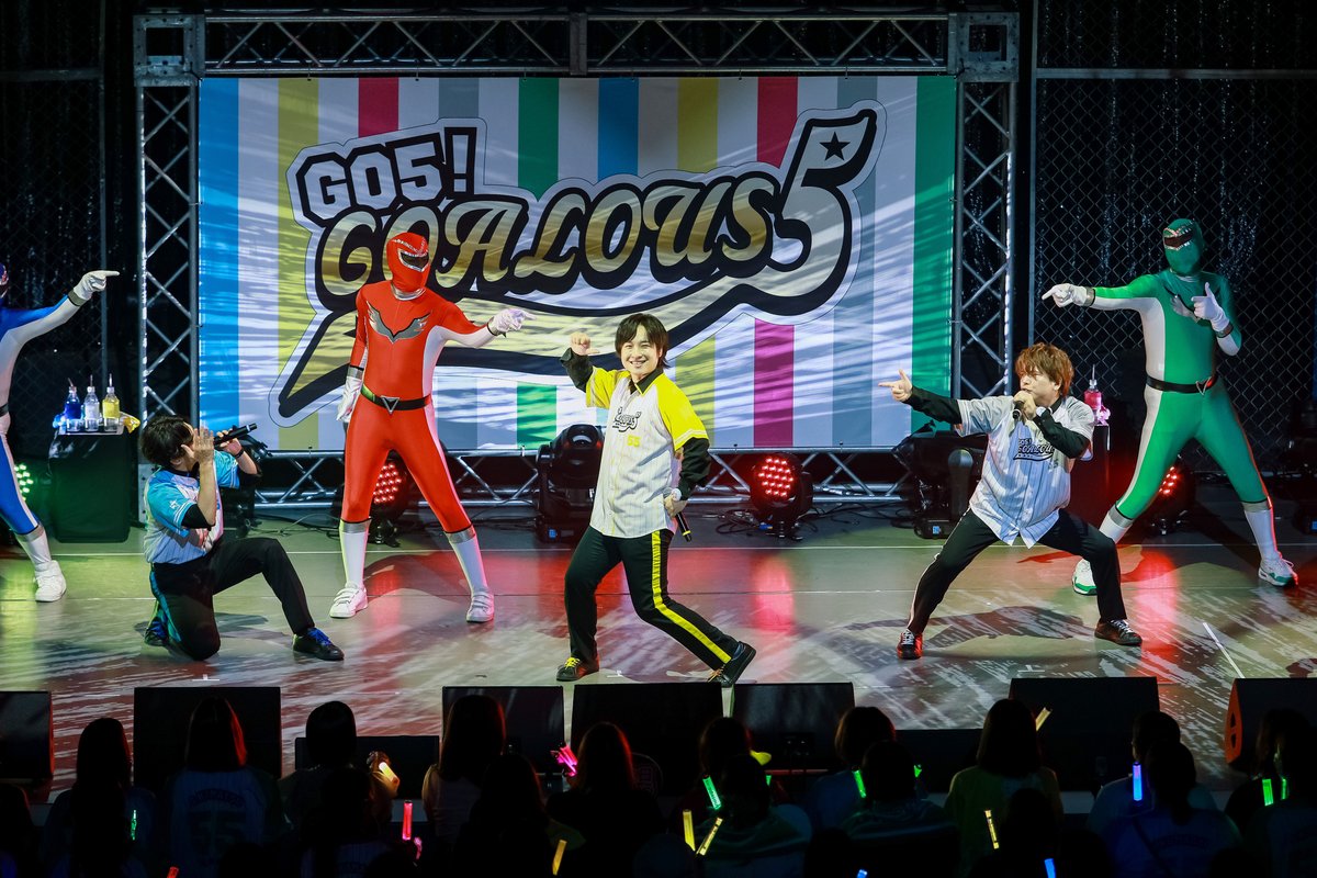 過去最大規模のオフラインイベント開催！ 「声福大作戦～GO5！GOALOUS5！～」夜公演レポート｜月刊ニュータイプ / Newtype Magazine