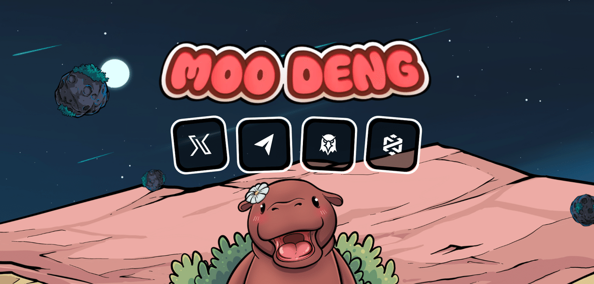 仮想通貨MOODENGとは？特徴や買い方、2種類のムーデンの違いを解説【カバミーム】｜がく