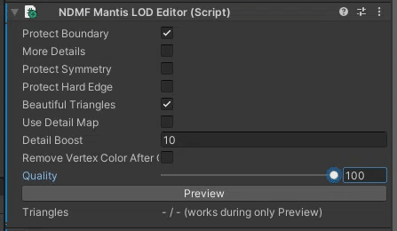 Mantis LOD Editorを使ってアバターを2万ポリ以下にする【VRChat】｜はづき