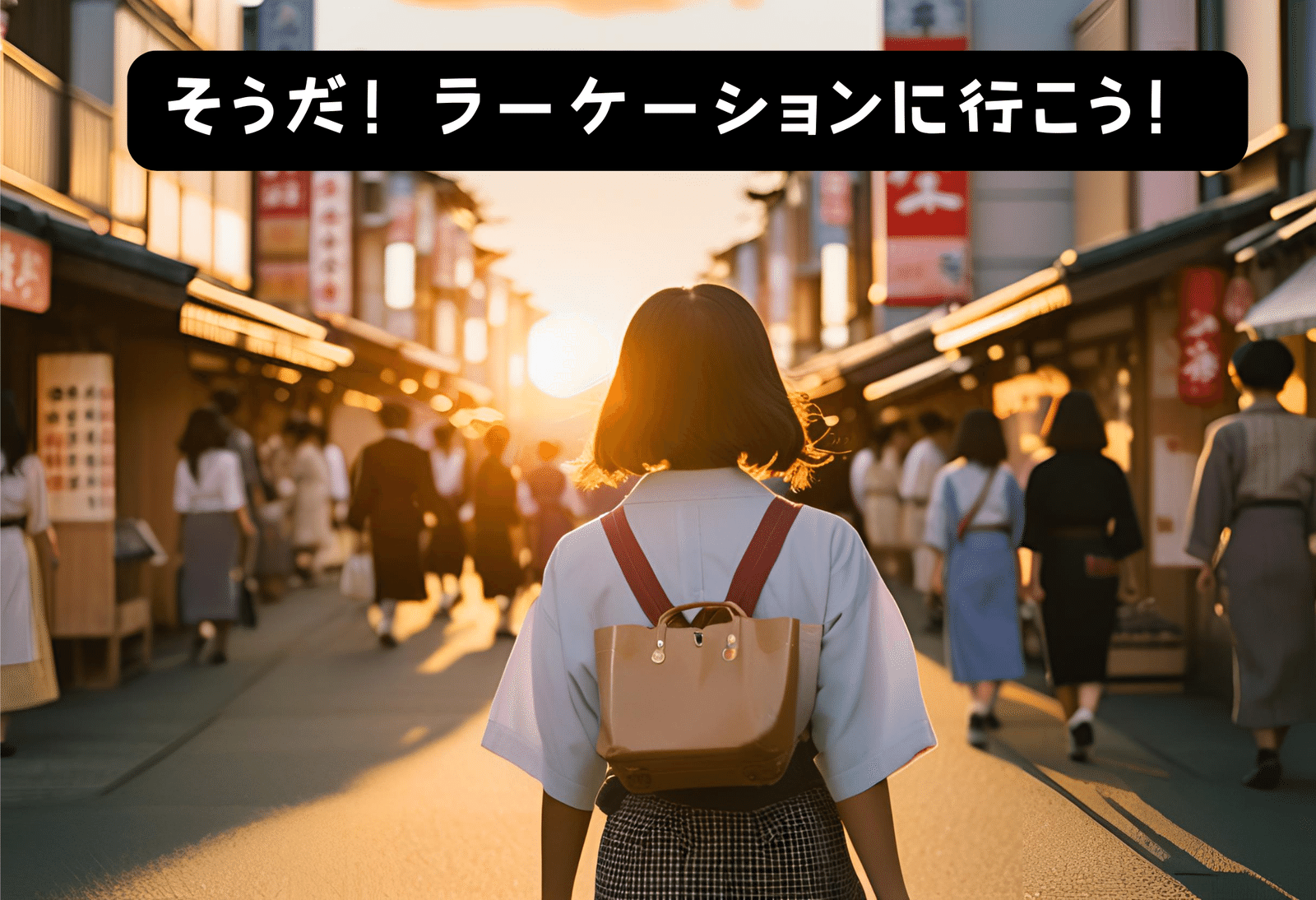 そうだ！ラーケーションに行こう（生成AI)｜Lio（りお） ライター|Banso Works