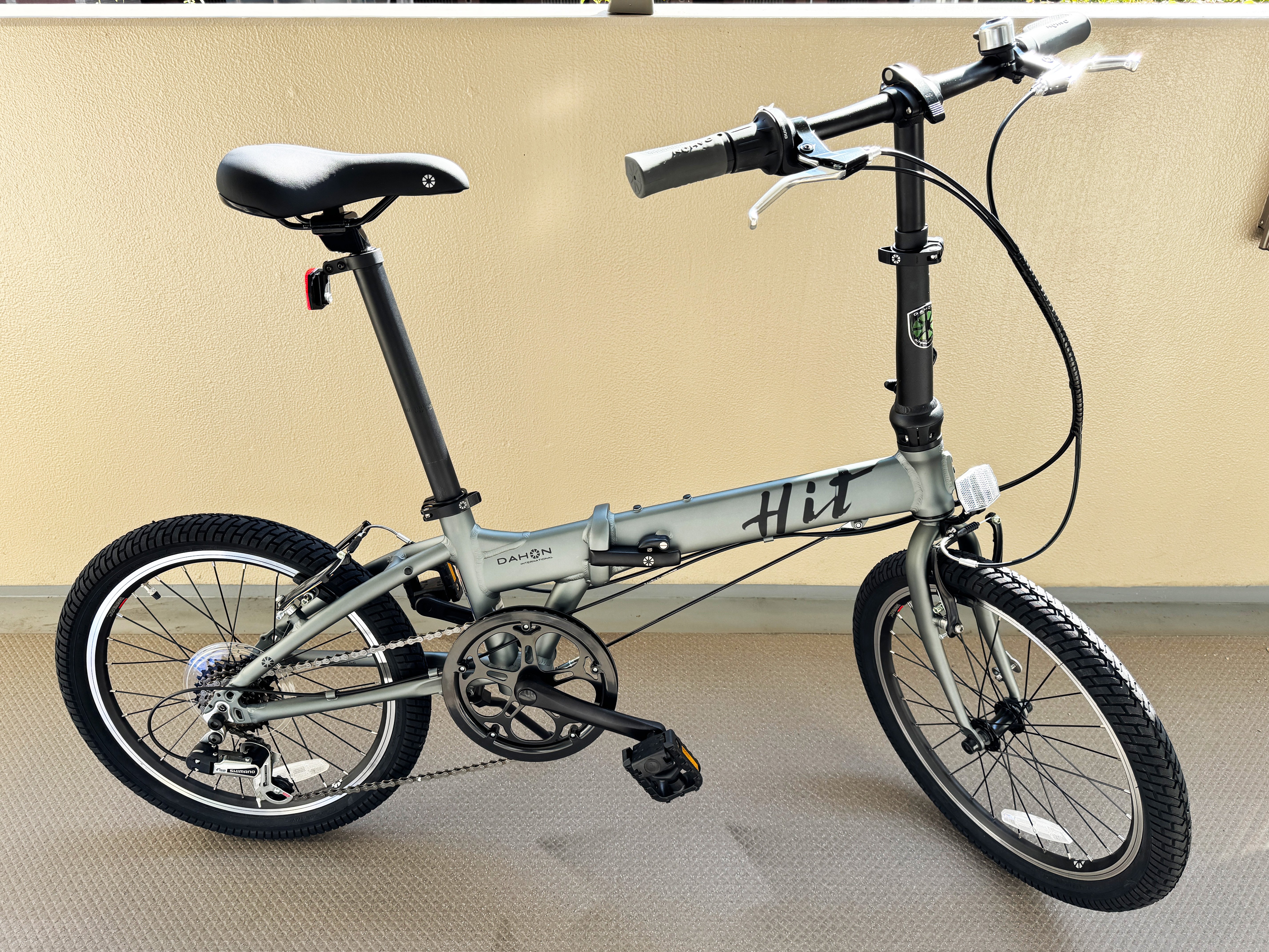 素人が折り畳み自転車DAHON HITをカスタマイズしてみた|フロム 素人が折り畳み自転車DAHON HITをカスタマイズしてみた|フロム
