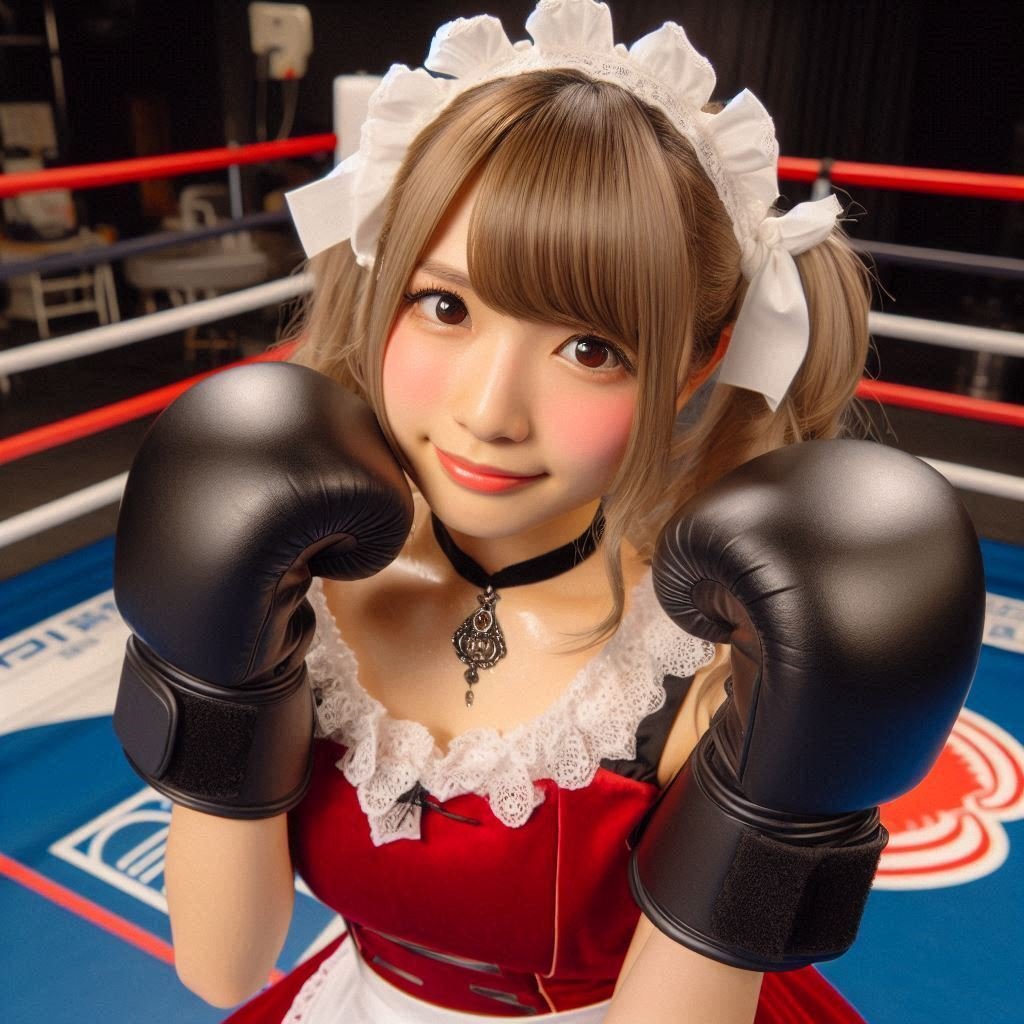 RED Maid (赤メイドボクサー)｜Q-MiMi
