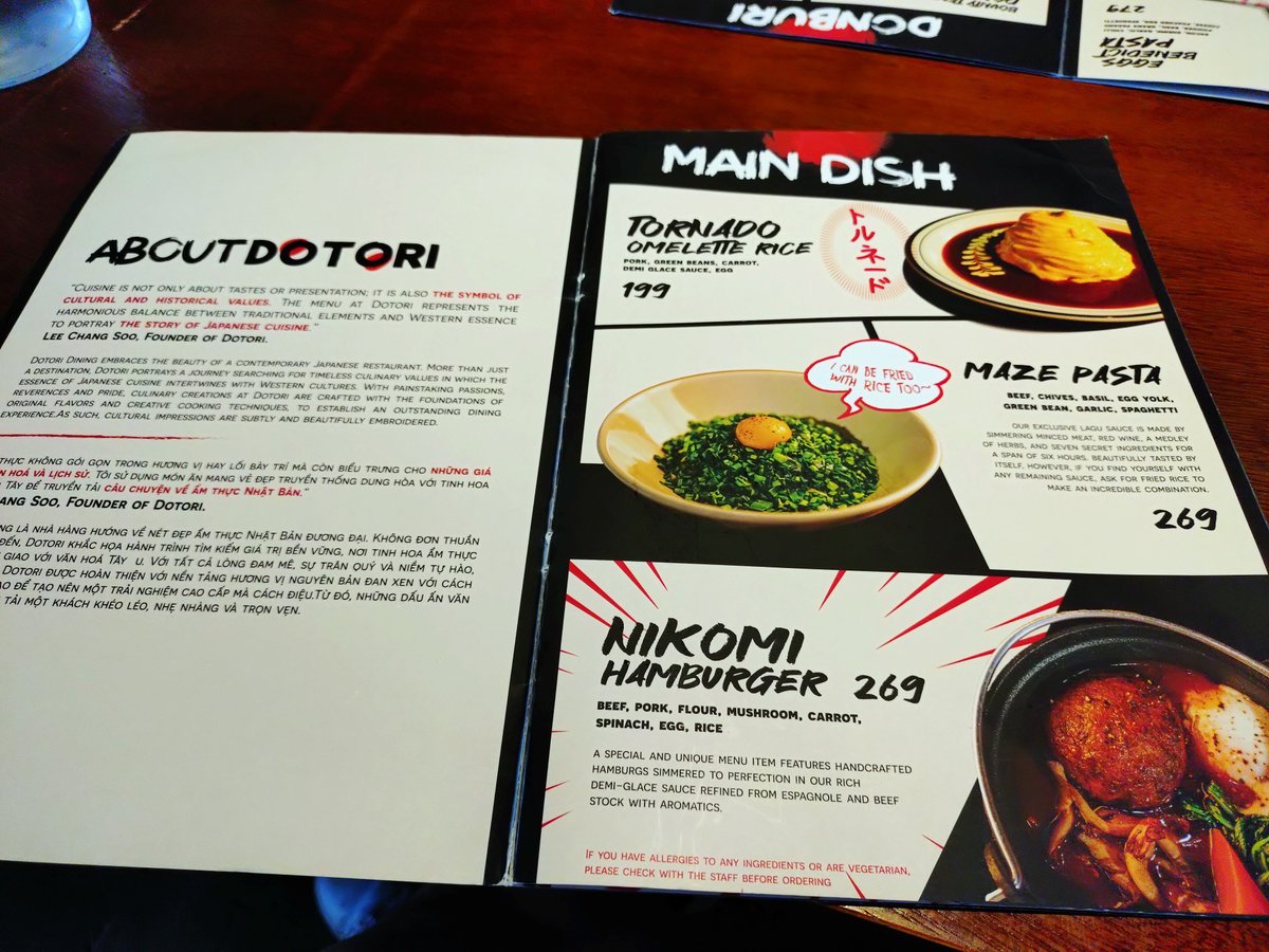 Dotori Dining┃ホーチミンにある韓国人プロデュースの日本食｜ホーチミンキッチン