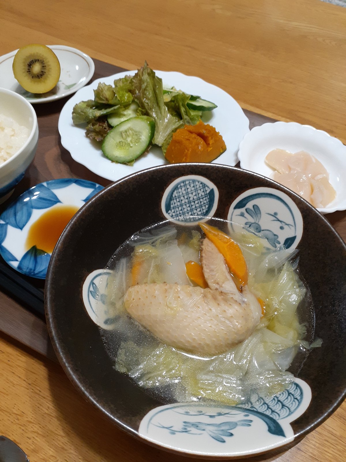 『鶏鍋』(塩分1.0g)｜guttyo