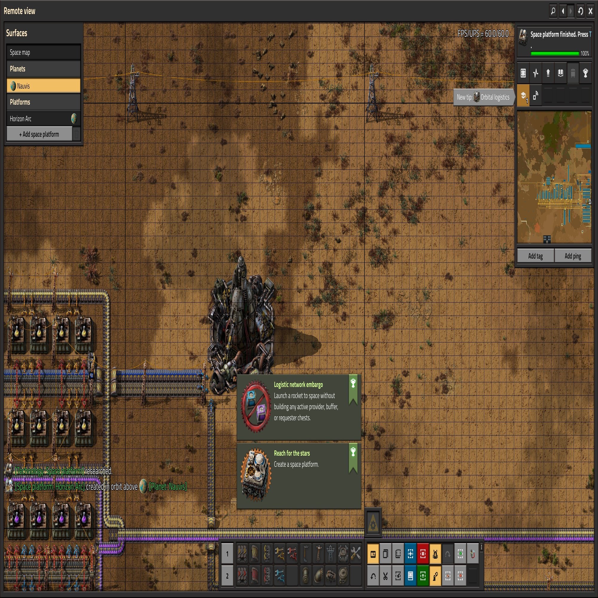 Factorio: Space Age @ 2024-10-23｜ossan