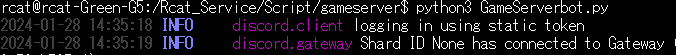 Discord BOT作成メモとDiscordpy用BOTテンプレート配布｜Rcat999
