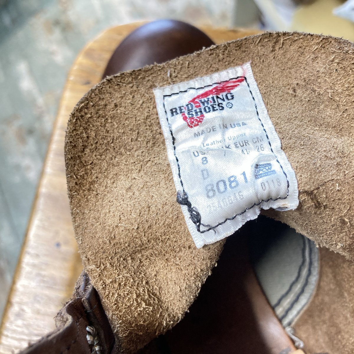 【Resole/ソールカスタム】Red Wing#8081 IRON RANGE/アイアンレンジ｜CREA Repair ...