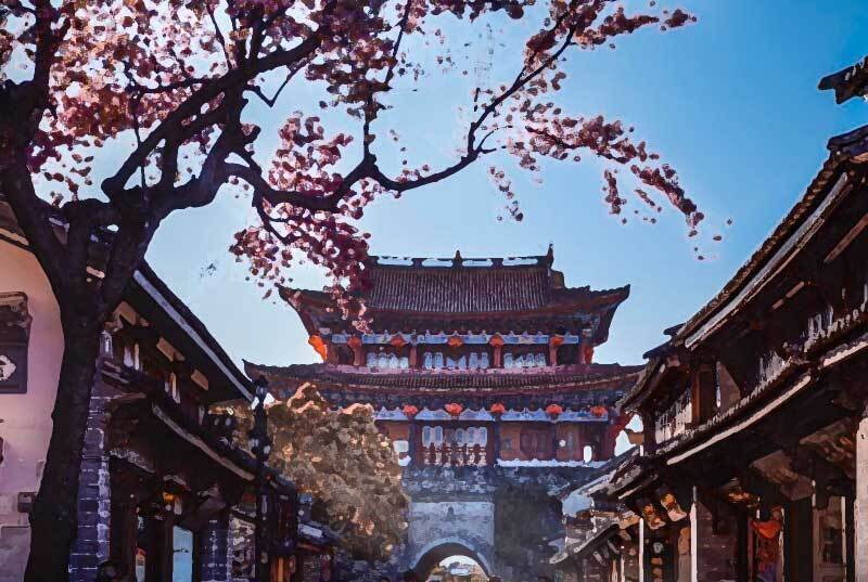 楽園を探して...1990年1-2月。中国雲南省｜chieko_hk