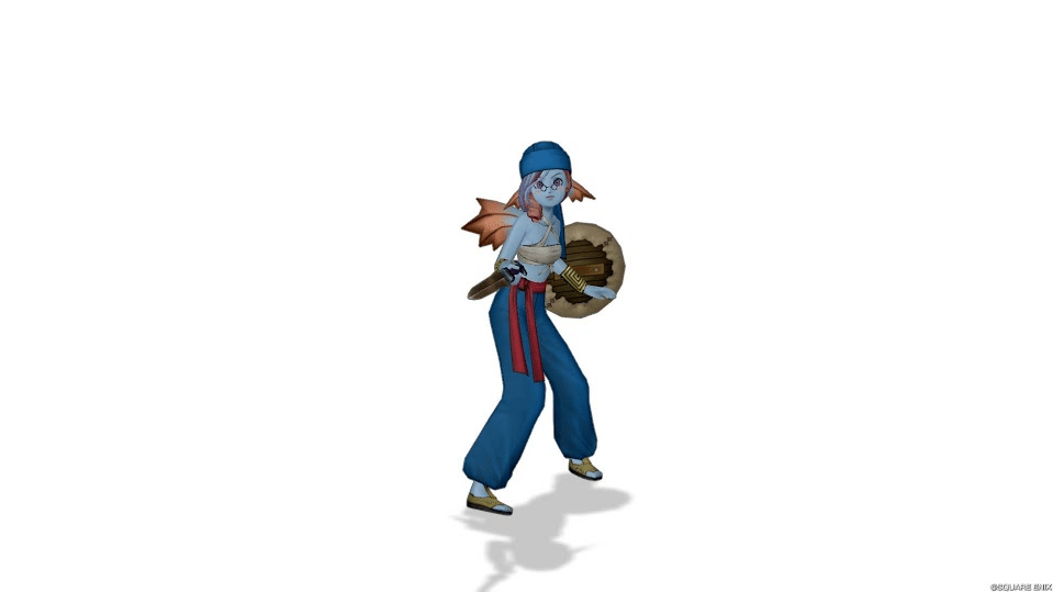 【全文無料】女性ウェディのバトルポーズ改まとめ【DQX】｜八咫鎌鼬