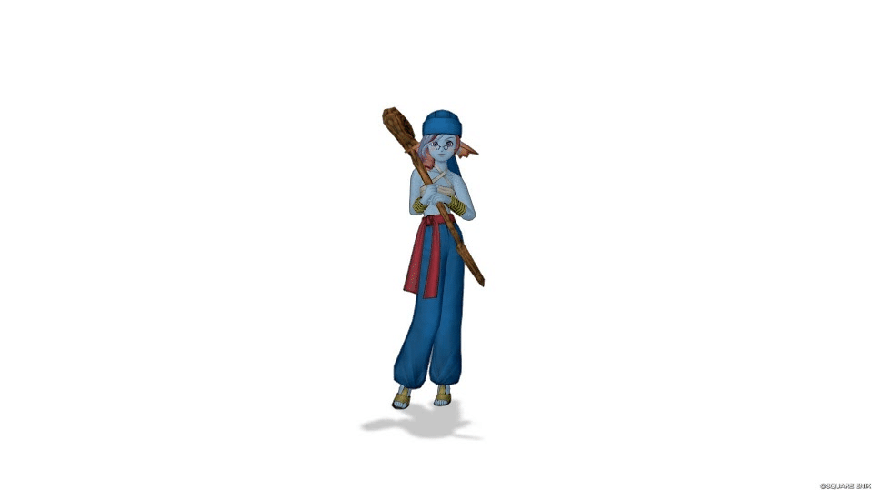 【全文無料】女性ウェディのバトルポーズ改まとめ【DQX】｜八咫鎌鼬