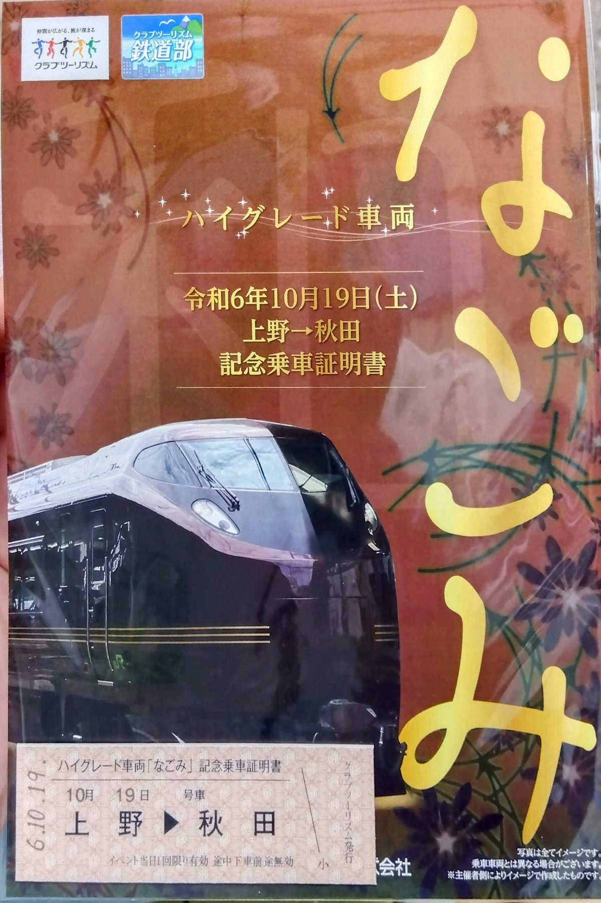 祝！羽越本線開通100周年！上野→秋田間をハイグレード車両E655系なごみ（和）で行く特別な旅｜ryokichi