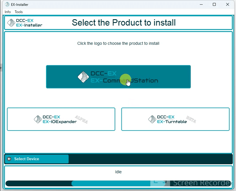P034 DCC Command Station｜Tetsuo (HMX)