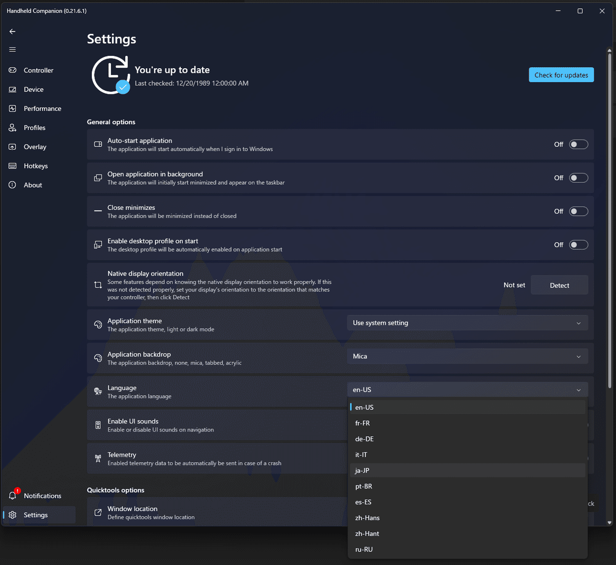 Handheld CompanionでAYANEO AIR 1Sを使いやすくする｜土井田歩