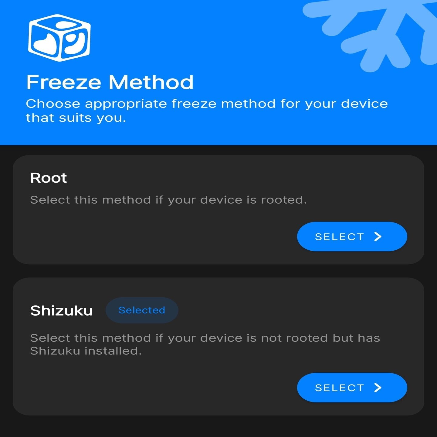 Android端末単体で、任意のアプリを任意のタイミングで無効化するメモ [非root化+Shizuku+App Freezer]｜ととやま