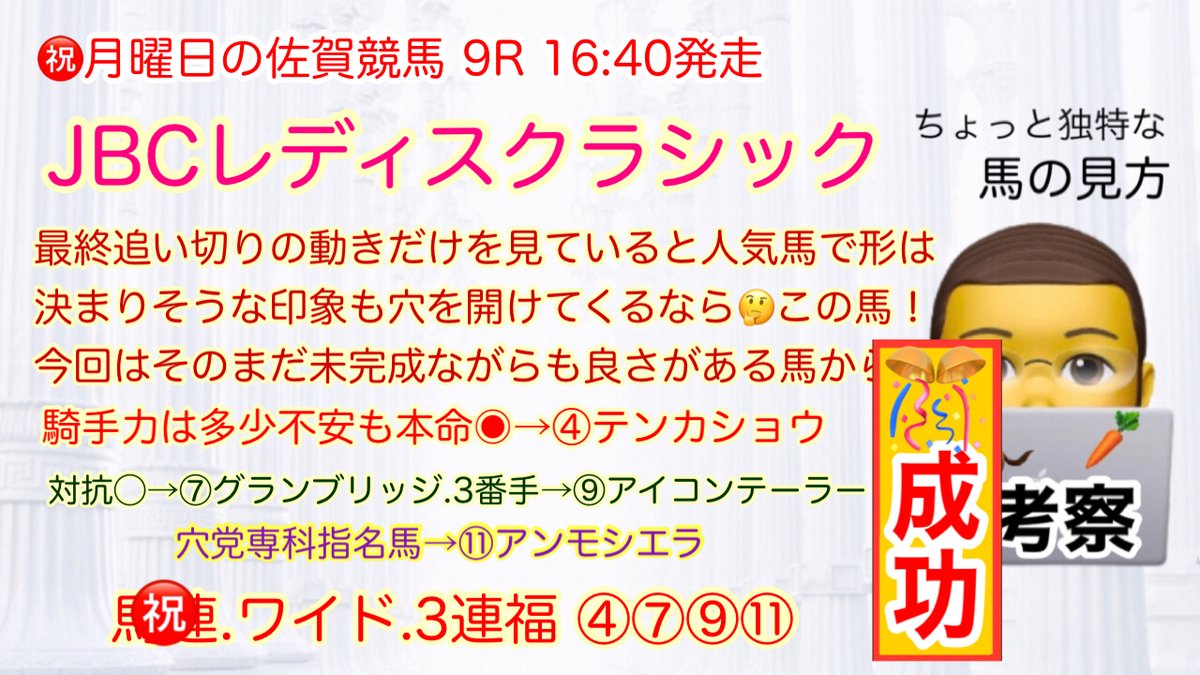 穴党専科 ️しーいちのJBC特集2024【JBCレディスクラシック.JBCスプリント.JBCクラシック.JBC2歳優駿】の競馬予想です🙂｜穴党専科！しーいちの馬体検証